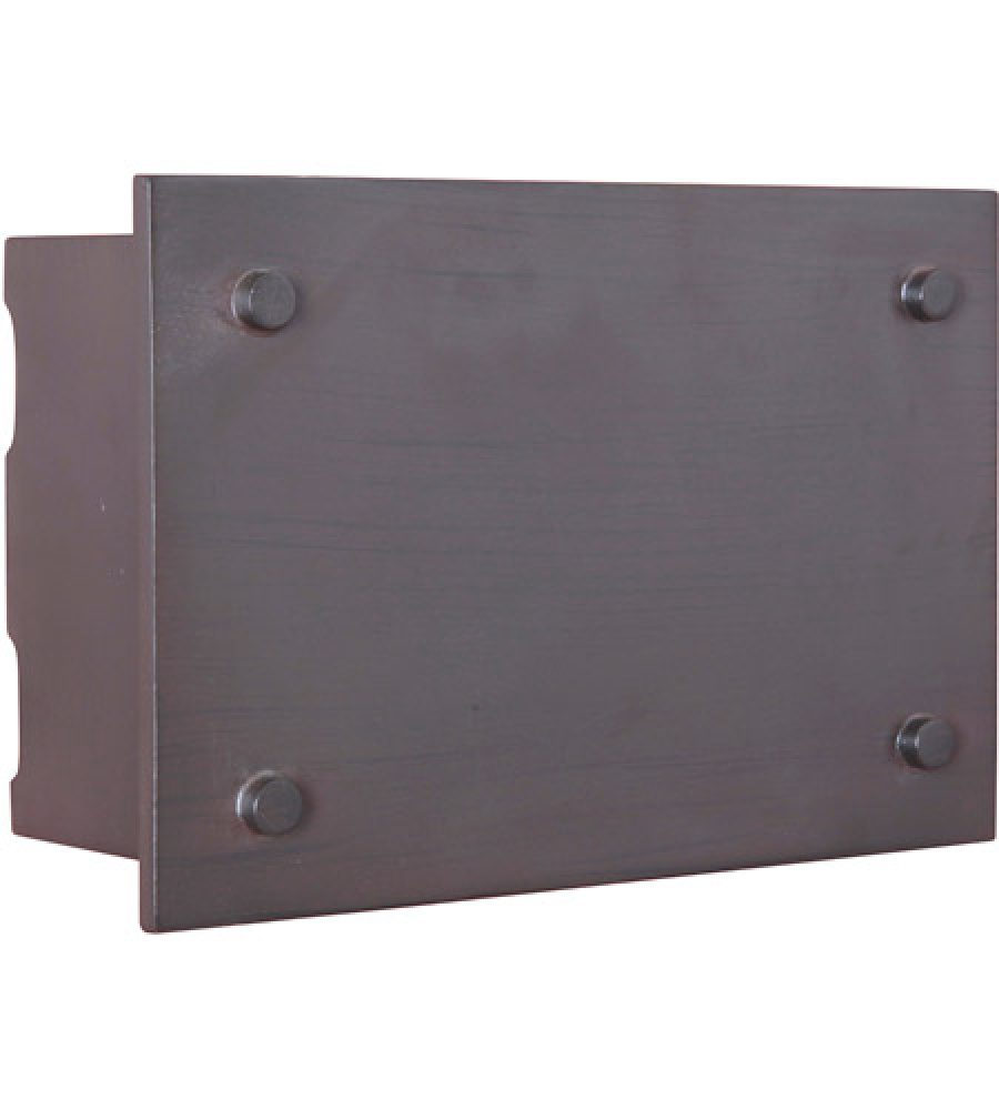 Industrial Rectangle Lighted LED Chime in Aged Iron : ICH1600-AI ...